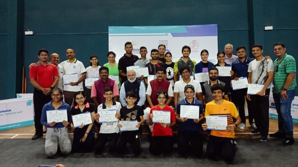 State Level Badminton tournament held in Vile Parle