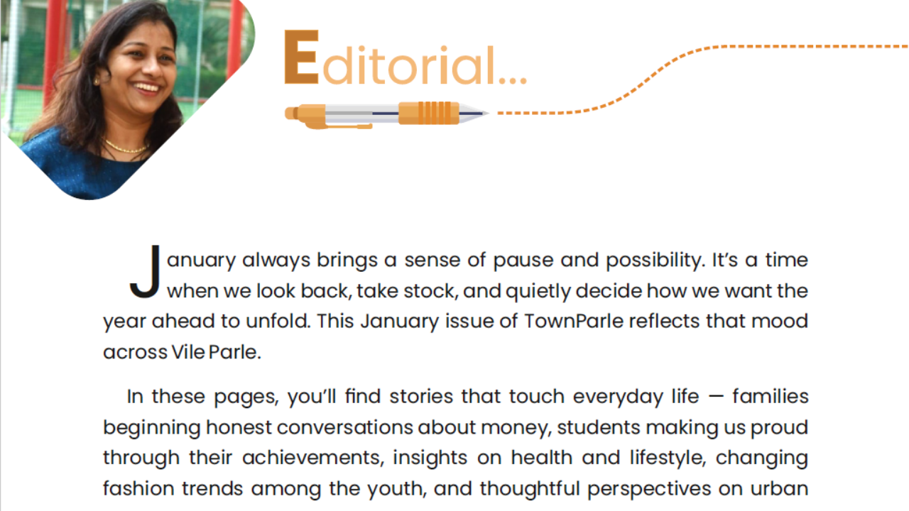 EDITORIAL | January 2026 - Townparle.in