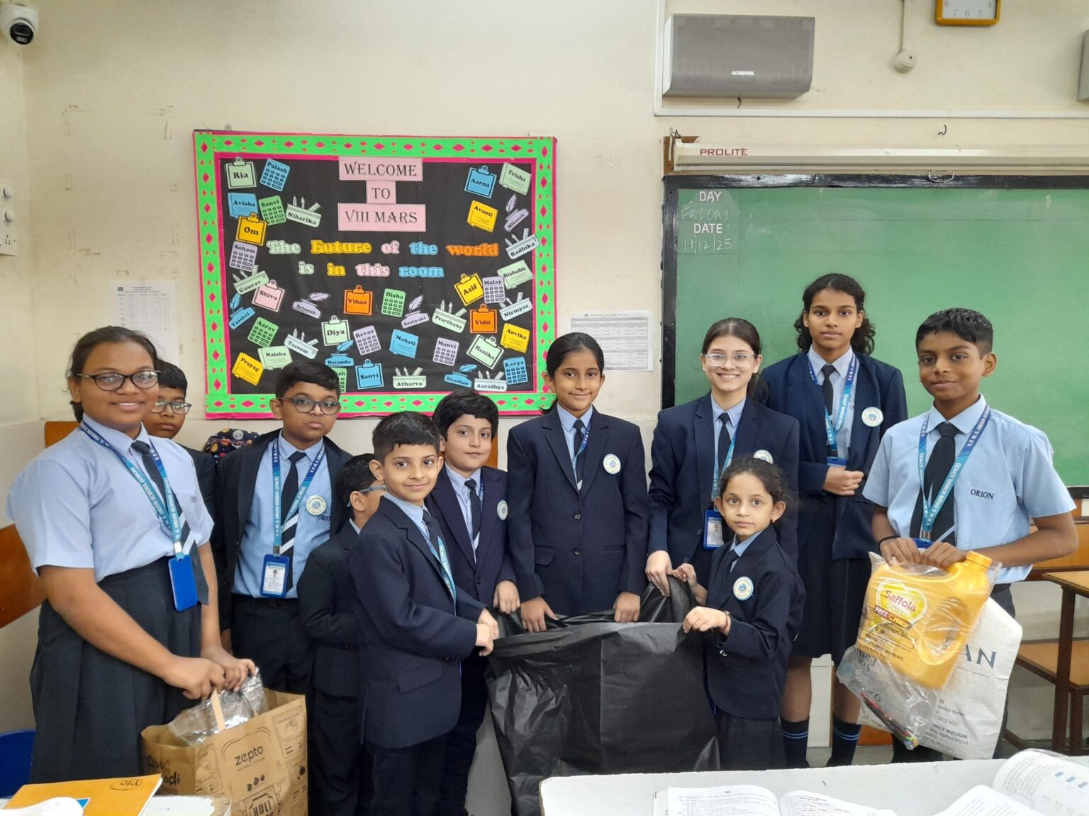 Orion School Organises Plastic Collection Drive for Environmental ...